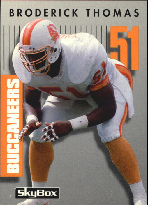 1992 SkyBox Prime Time Football Card #193 Broderick Thomas | eBay