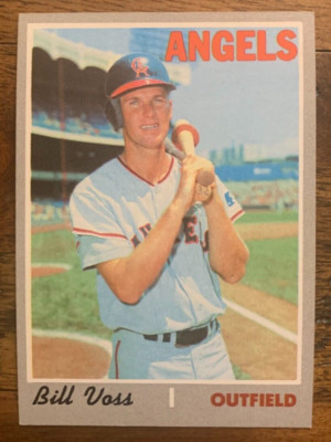 1970 TOPPS BASEBALL BILL VOSS #326 NRMT | eBay