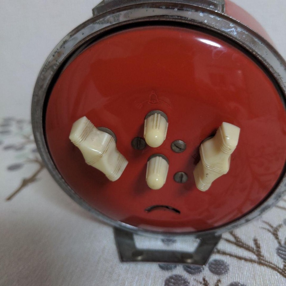 Showa Retro SEIKO CRONA 2 JEWELS Wind-up Alarm Clock Table Clock | eBay