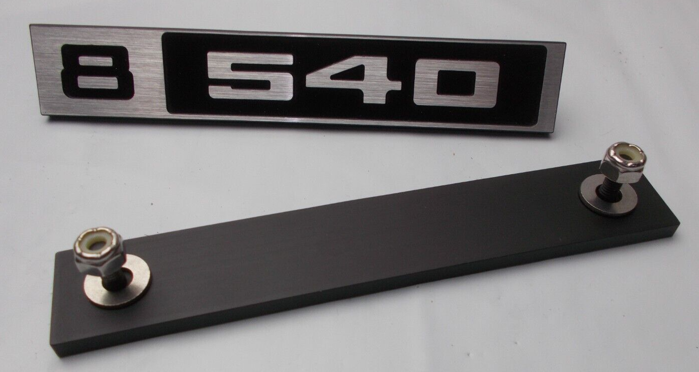 Emblem Custom Billet Front Fender '540' Chevy Chevrolet GMC Truck 1967 ...