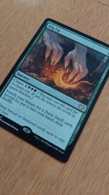 Dig Up (197/277) Regular Rare Magic the Gathering card | eBay