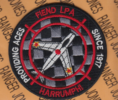 USAF Air Force 36th Fighter Sq FS Fiend LPA Providing Aces 3.75" patch ...