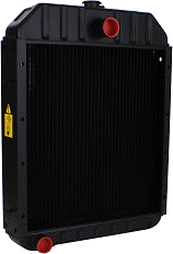 D81055: 20.25" Width: Radiator fits Case 580D 580SD 584D 585D 586D 480D ...