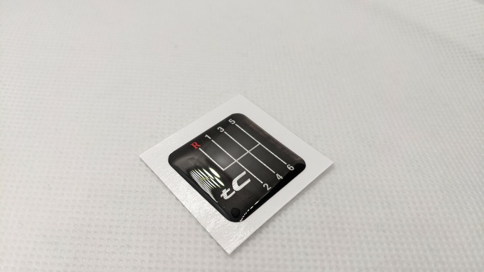 2011-2016 Scion TC2 6rul Shift Pattern | 6-Speed | 1"x1" | Genuine OEM