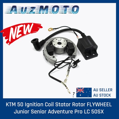 KTM 50 Ignition Coil Stator Rotor FLYWHEEL Junior Senior Adventure Pro ...