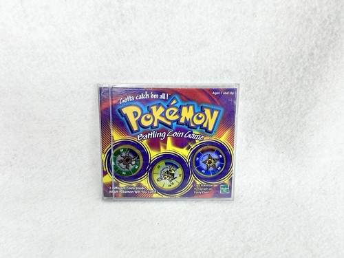 Hasbro Pokemon Battling Coin Game 3 Coins 1999 Electabuzz Staryu Pinsir ...
