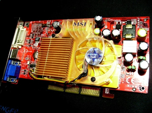 MSI NVIDIA GeForce Fx 5600 128MB 128bit AGP | eBay