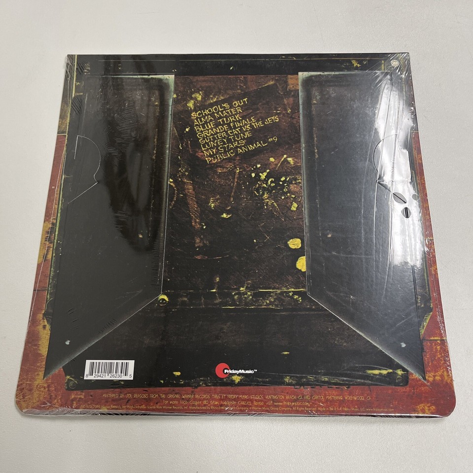 Alice Cooper- School's Out Vinyl Record New Sealed 829421262305 | eBay