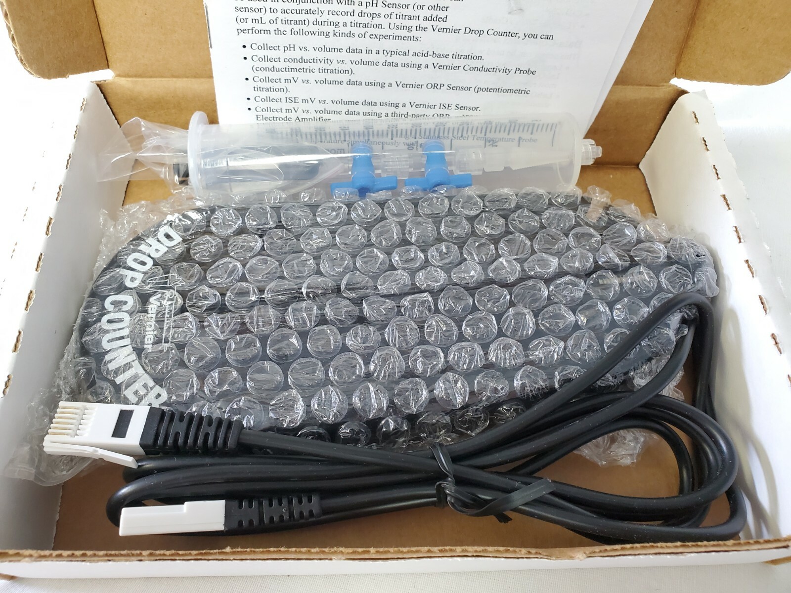 Vernier Drop Counter VDC-BTD - NEW | eBay