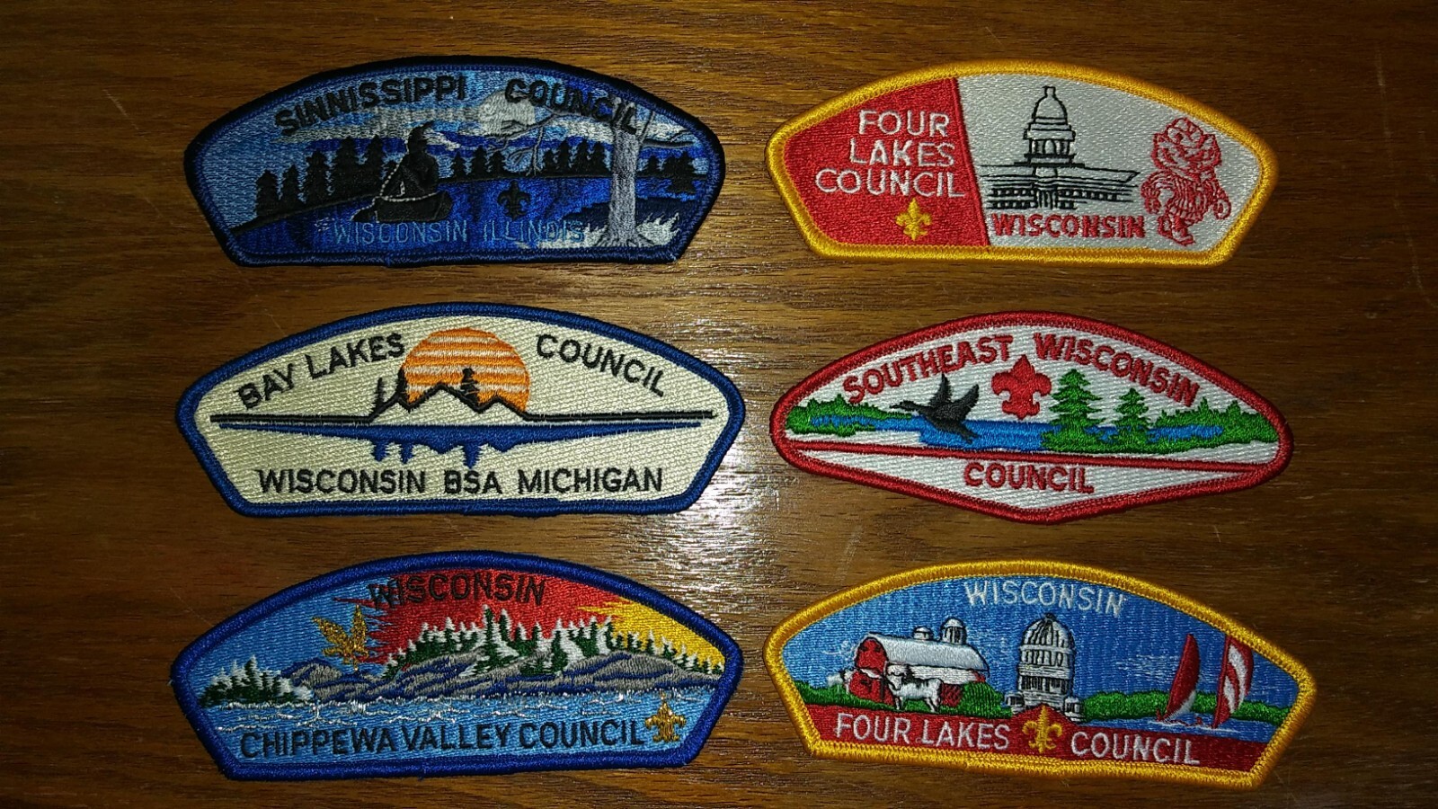 boy scout council patches mint condition #16 | eBay