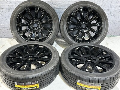 20” Lincoln MKS OEM Wheels And Tires Set 2013 to 2016 2455020 All ...