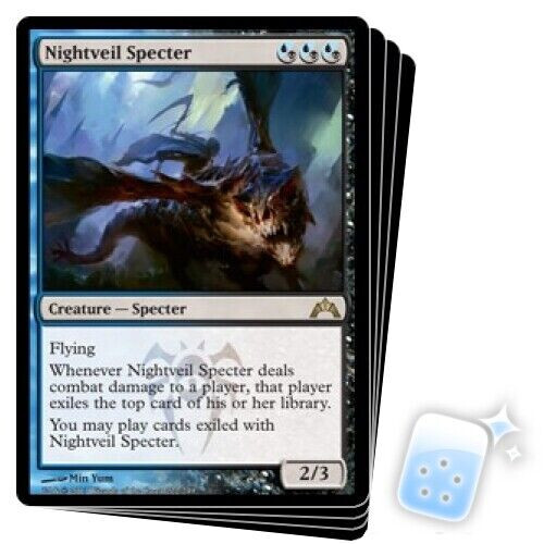 NIGHTVEIL SPECTER X4 Gatecrash GTC Magic the gathering gold LP cny | eBay