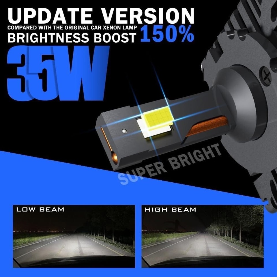 2x LED Xenon Ampoule D3S 4300K E-Approuvé Ford Focus III Boîte / Break ...