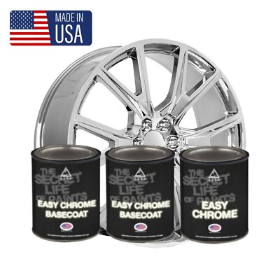 Genuine Alsa Easy Chrome Paint Pint Kit - 250 sq ft of chrome ...
