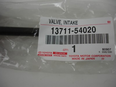 Toyota OEM 2L 2LT 2LTE 2LTHE 3L 1KZT 1KZTE Diesel Intake Valve 13711 ...