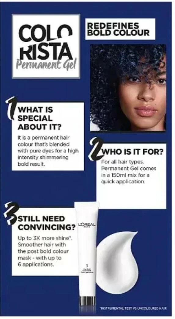 Midnight Blue Hair Dye Loreal