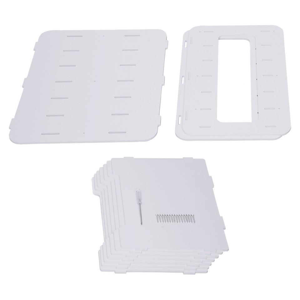 7 Tier Desktop Organizer Paper File Holder Document Storage Rack Office ...