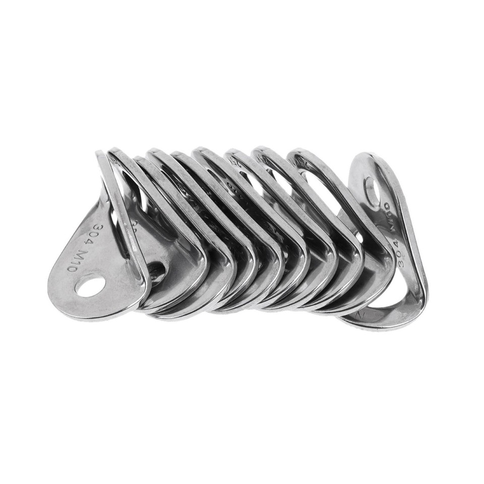 10Pcs Rock Climbing Bolt Hanger Expansion Nail Bolt Hanger Anchor Point ...