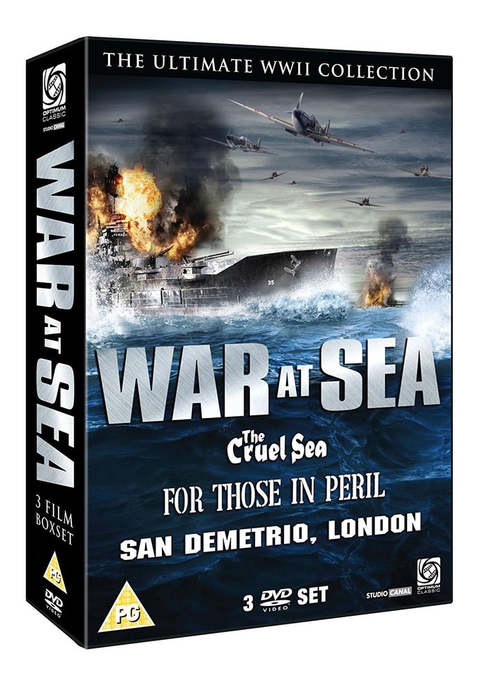 War At Sea Box Set (The Cruel Sea, For Those In Peril & San De (DVD ...
