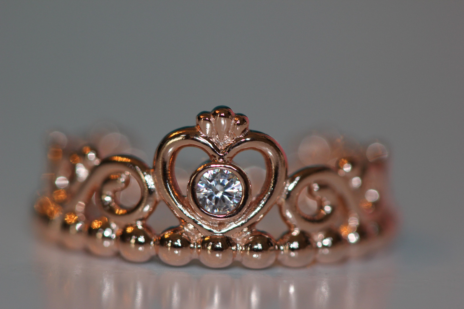 NEW PANDORA ROSE™ MY PRINCESS RING 180880cz *CHOOSE SIZE* HINGED BOX | eBay