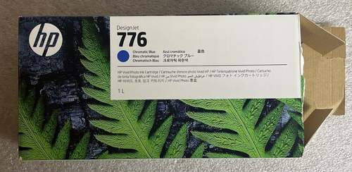 HP 776 DesignJet Chromatic Blue Ink Cartridge 1XB04A Exp. 05/2023 | eBay