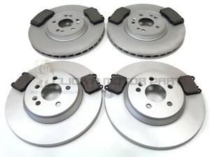 MERCEDES ML320 2000-2003 (W163) FRONT AND REAR BRAKE DISCS & PADS SET ...