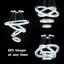 Modern LED Chandelier Crystal Ring Chandelier LED Pendant Light for ...