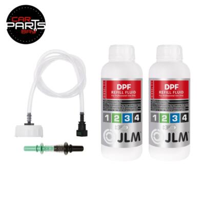 2 X JLM DPF REFILL FLUID 1L + 1 X JLM DIESEL DPF REFILL KIT | eBay