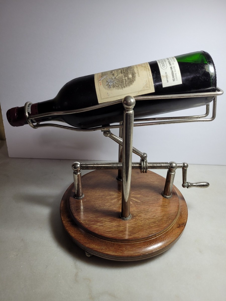 Wine Bottle Pouring Wine Bottle Pouring On Glass Icon Imag Royalty