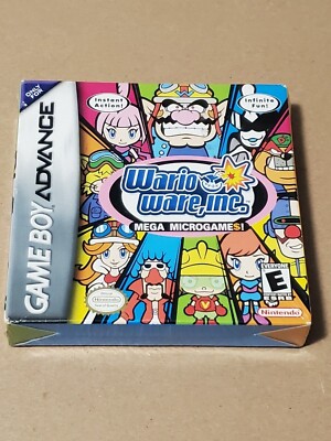 WarioWare, Inc.: Mega Microgame (Nintendo Game Boy Advance) GBA SEALED ...