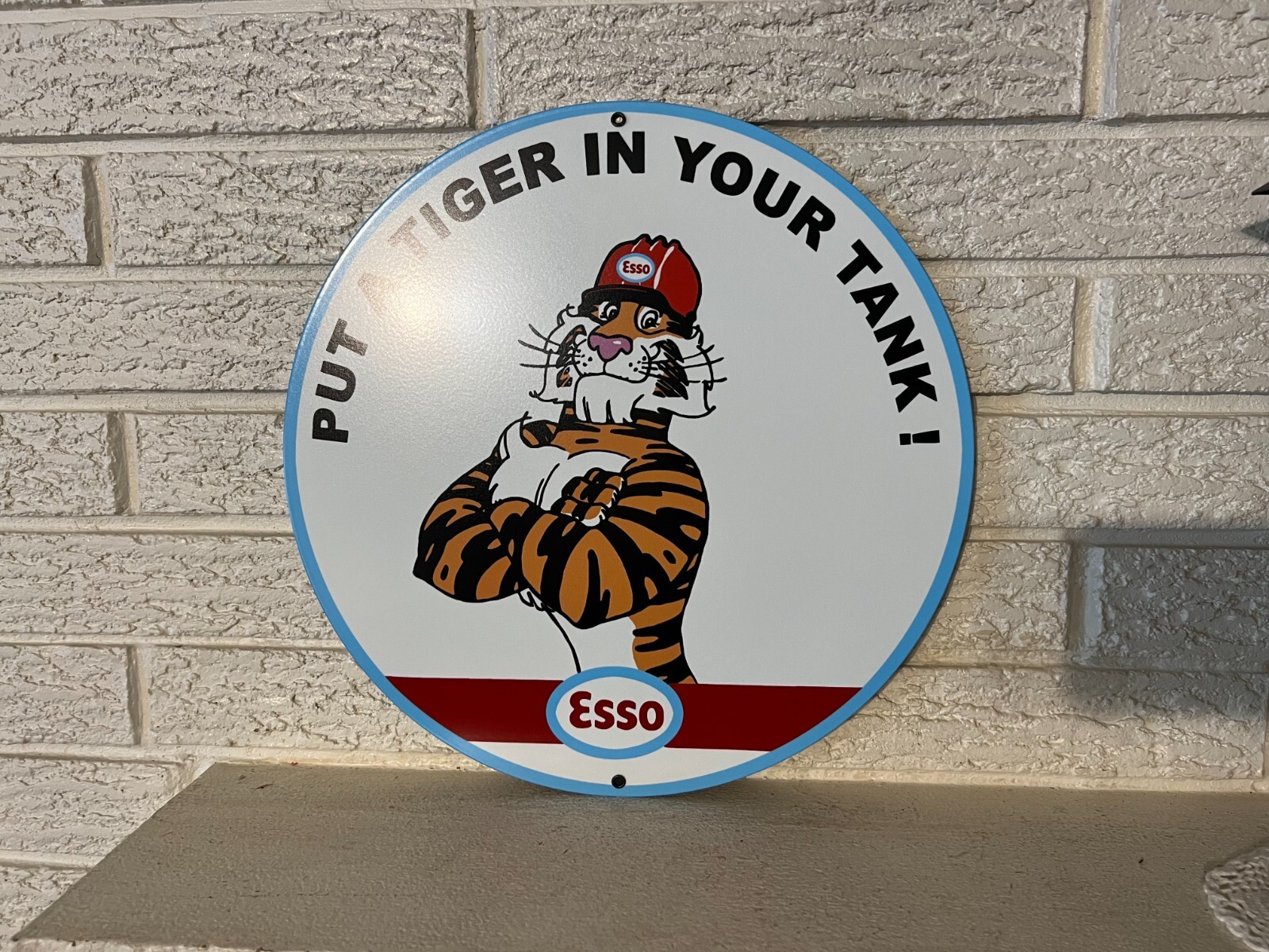 Esso Motor Oil Put a Tiger in Your Tank Reproduction steel Sign | eBay