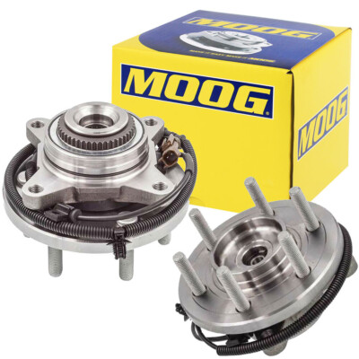 4WD MOOG Front Wheel Bearing & Hubs Assembly For 2015-2017 Ford F150 ...