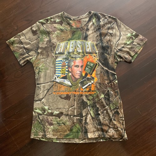 MDE SAM HYDE RIP EPSTEIN REALTREE LARGE T-SHIRT (VERY RARE) COM98 ...