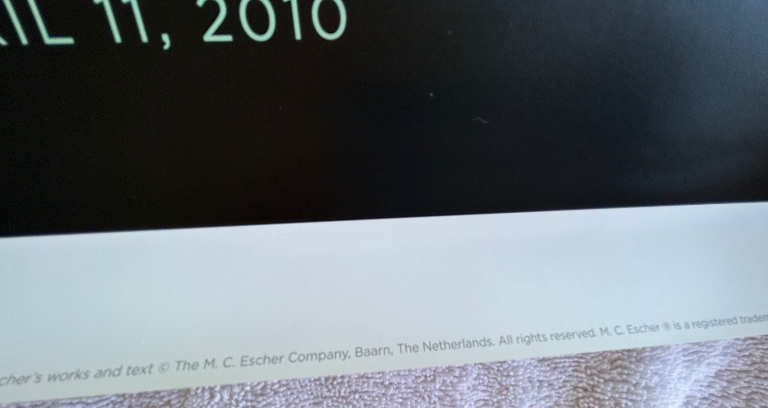 Authentic Rare M.C.Escher Other World Boca Raton Vintage 2010 ...