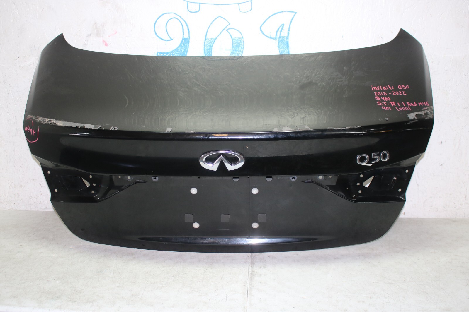 2018 2022 INFINITI Q50 REAR TRUNK LID SHELL | eBay