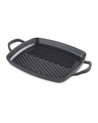 Kirkton House Summer Cast Iron Griddle Tray Induction Oven 38cm x 26cm ...