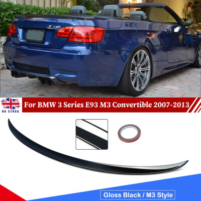 For BMW 3 Series E93 M3 Convertible 2007-13 Rear Boot Trunk Spoiler ...