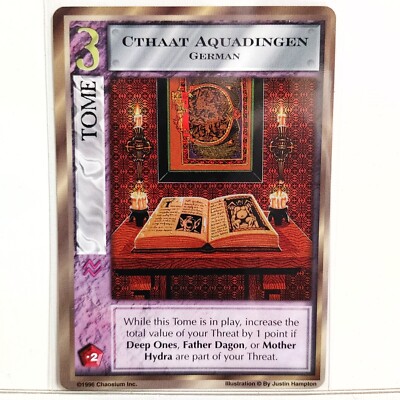 MYTHOS CCG --LIMITED --- CTHAAT AQUADINGEN --- NM / MINT | eBay
