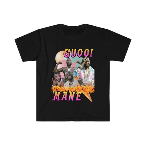 Adult Unisex Gucci Mane Ice Cream Softstyle T-Shirt | eBay