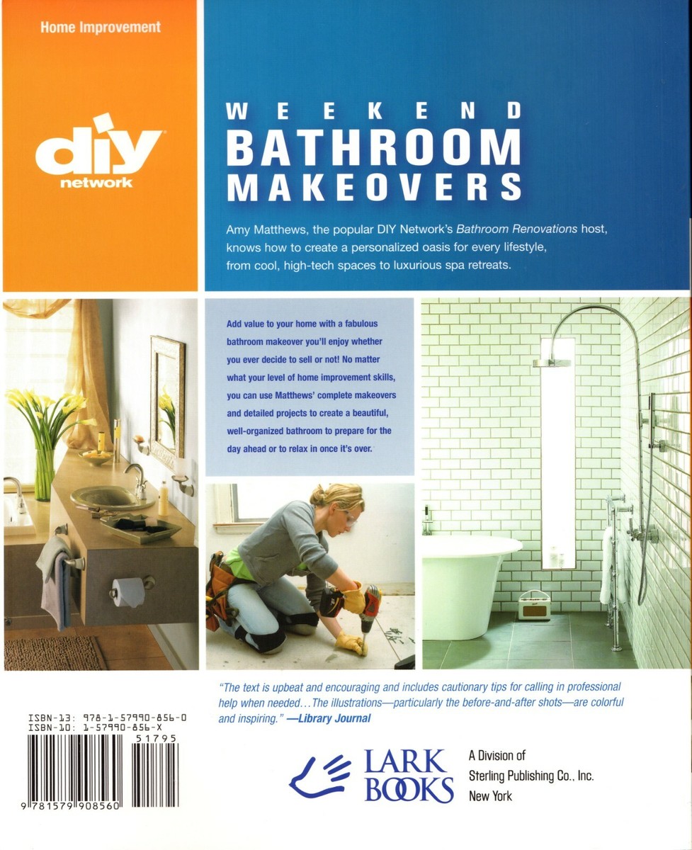 Diy Network DIY Network Ser.: Weekend Bathroom Makeovers : Illustrated