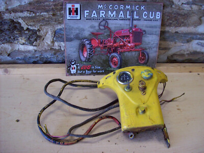 Farmall Cub International dash with key and starter switches | eBay