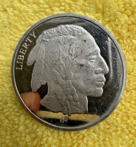 ASAHI SILVER BUFFALO Round 1oz .999 PURE SILVER FINE COIN - VGC - | eBay