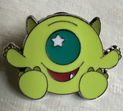 Disney Pin Wishables 2 Cute Mystery Set - Mike Wazowski (Monsters Inc ...