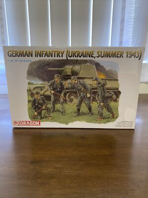 Dragon #6153 1/35 Scale, German Infantry (Ukraine, Summer 1943) NEW US ...