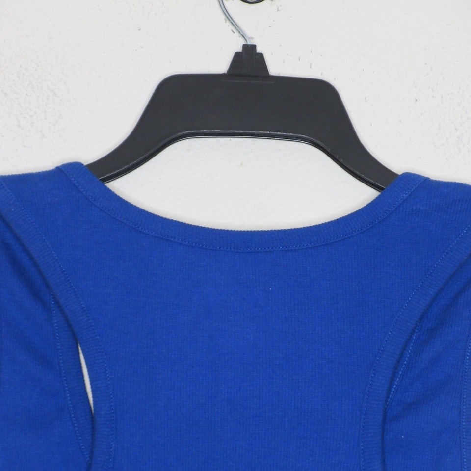 NWT Nascar For Her Women's Blue Ribbed Jimmie Johnson #48 Tank Top XL ...