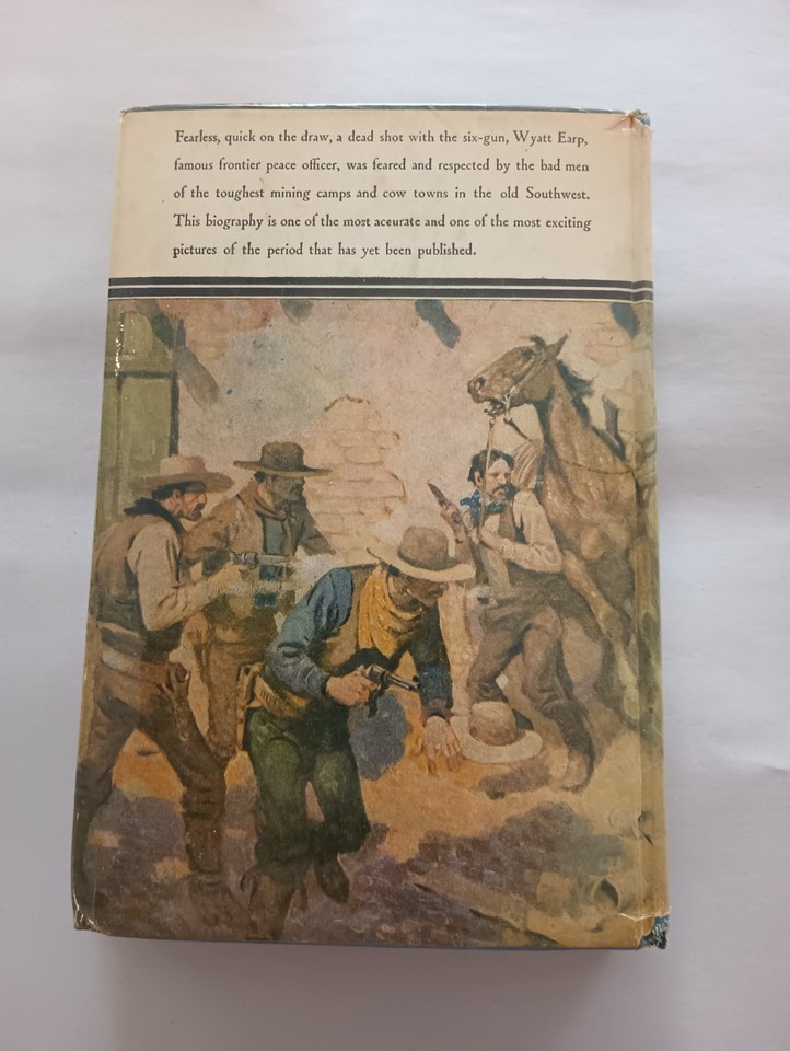 Wyatt Earp Frontier Marshall by Stuart N Lake 1931 with dustjacket | eBay
