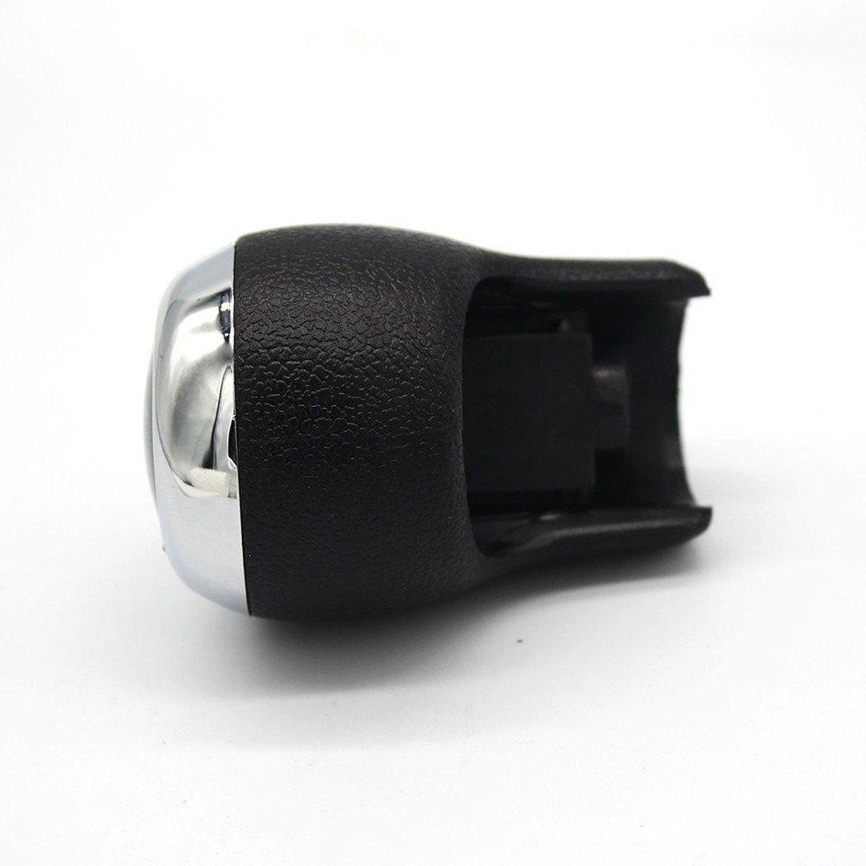 Car Accessories Gear Shift Knob Black 1Pcs 6 Gears Leather Gear Shift ...