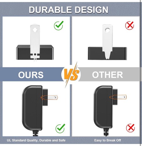 UL Listed 5V Power Cord for Wahl 7061 7069 Shaver Charger Replacement AC Adapter | eBay