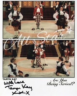 ARE YOU BEING SERVED - Taryn Kay Signed Photograph 01 (TFFC) | eBay UK