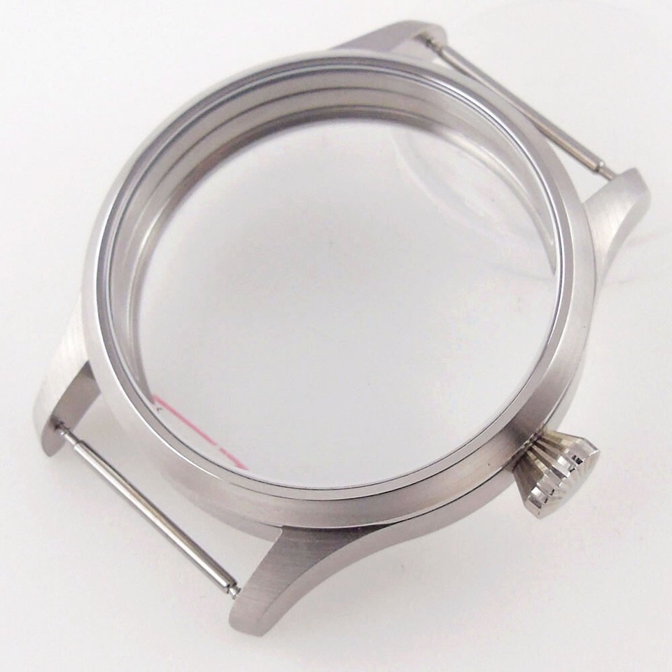 Pilot Watch Case Dial Sapphire Crystal for ETA 6497 ST 3600 Hand ...